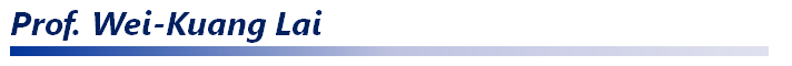 Prof. Wei-Kuang Lai